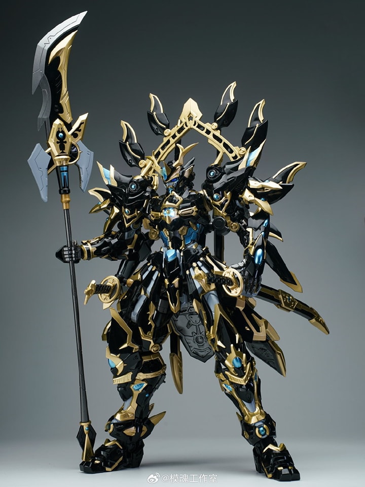 [FREE SHIP] Mô Hình Metal Build CangDao Model 1/72 CD-01B BLACK DRAGON ...