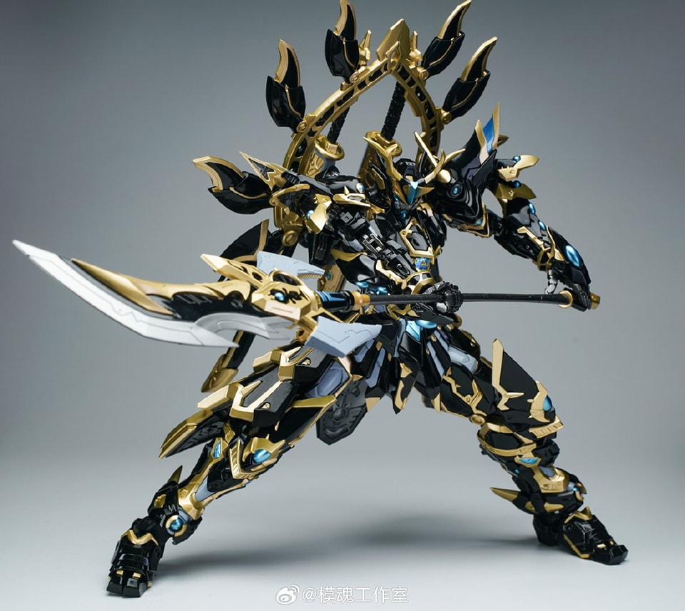 [FREE SHIP] Mô Hình Metal Build CangDao Model 1/72 CD-01B BLACK DRAGON ...