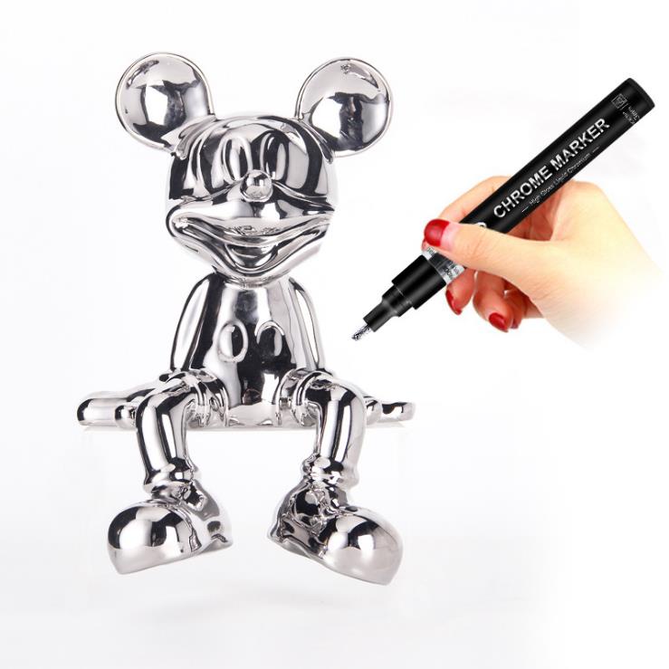 Bút tô màu bạc Chrome Maker