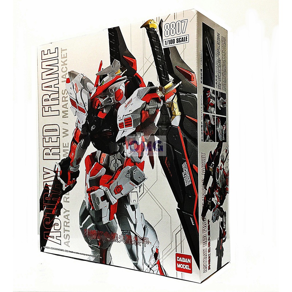 Mô hình Lắp Ráp Gundam MG Astray Red Frame Mars Jacket 1/100 DB 8807