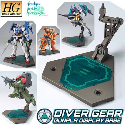 Đế Trưng Bày DIVER GEAR GUNPLA DISPLAY BASE - GDC