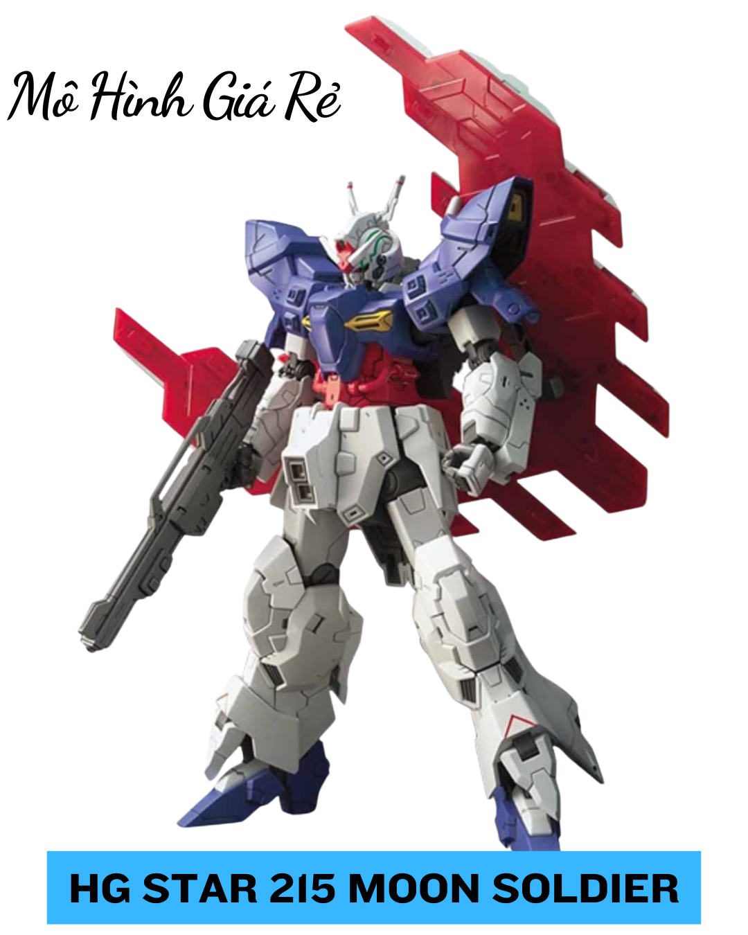 Mô Hình Lắp Ráp HG Star 215 Moon Soldier (tặng decal nước)