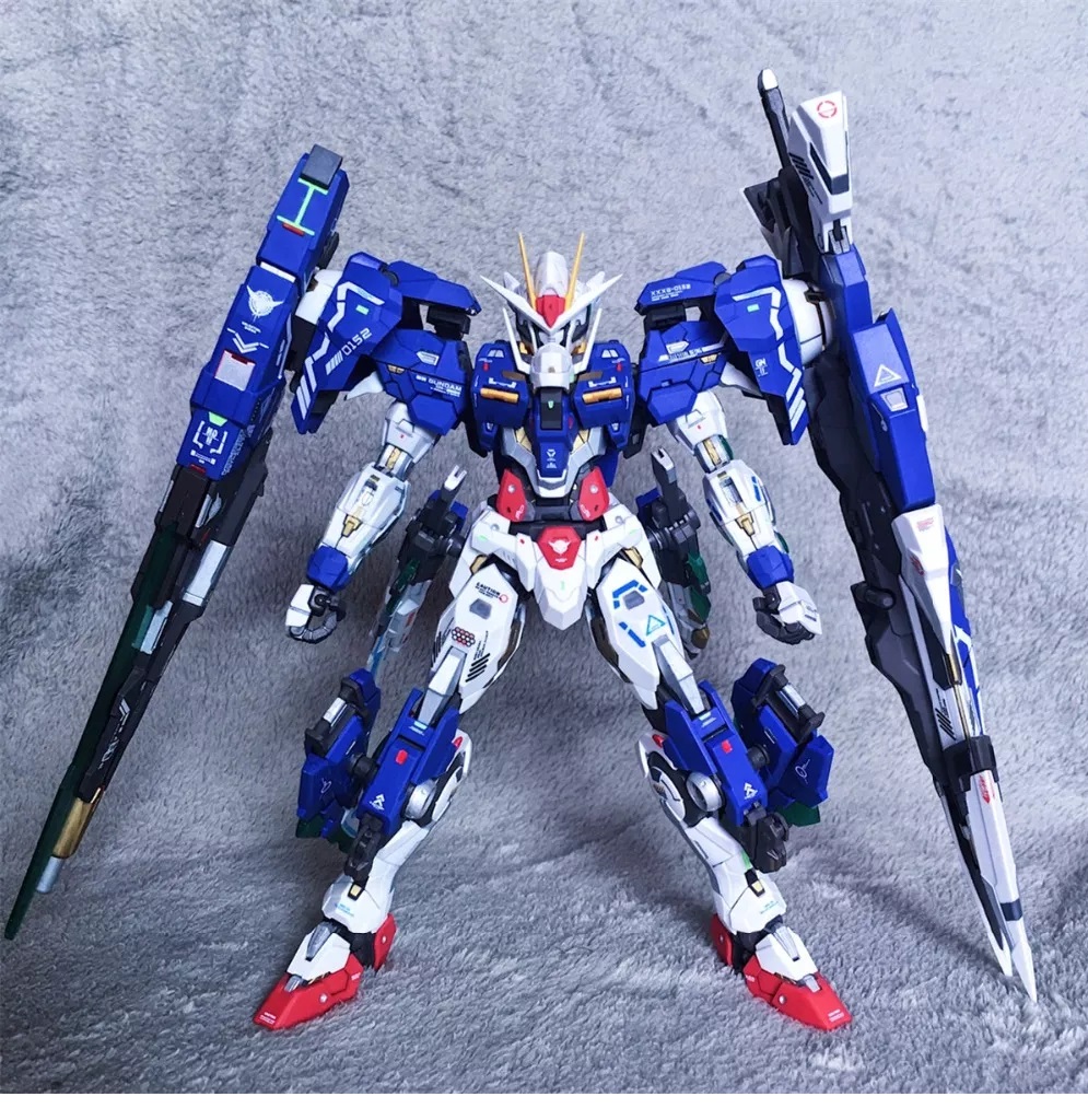 Mô Hình Lắp Ráp Gundam MG 00 Seven Sword MJH NEW x2 Sword x2 Gun (Tặng ...