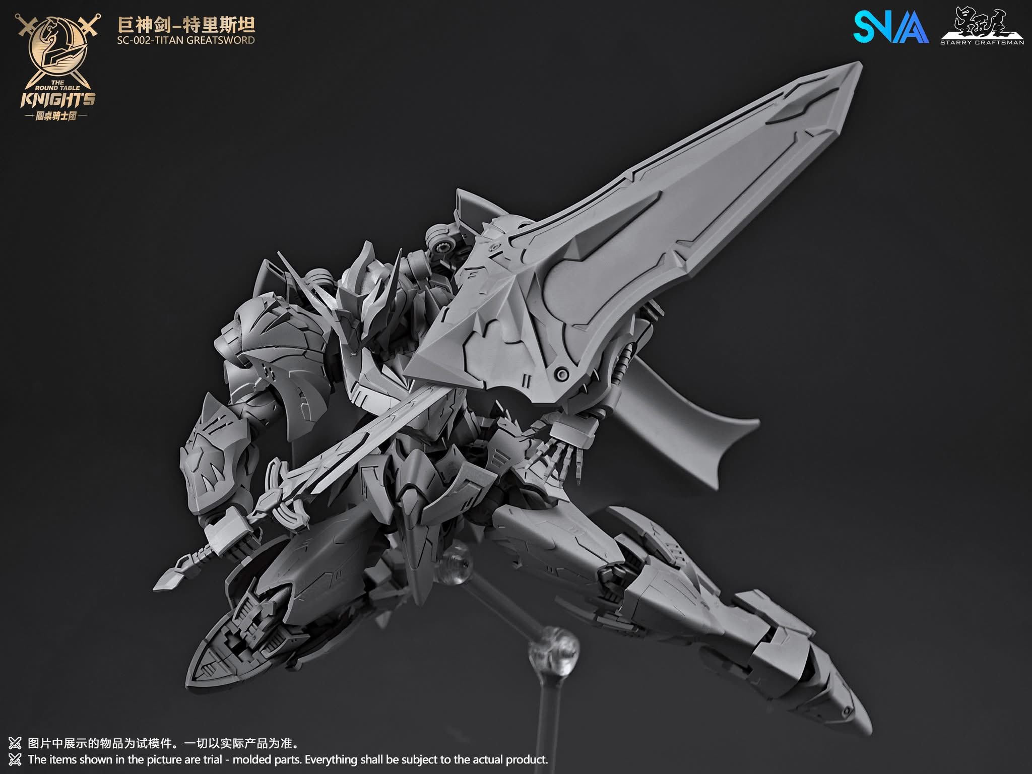 [Sẵn Hàng] Mô Hình Lắp Ráp SC-002 Titan Greatsword Tristan SNAA