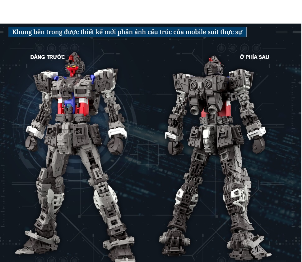 Mô Hình Lắp Ráp RG 1/144 RX-78-2 Gundam Ver 2.0 Bandai