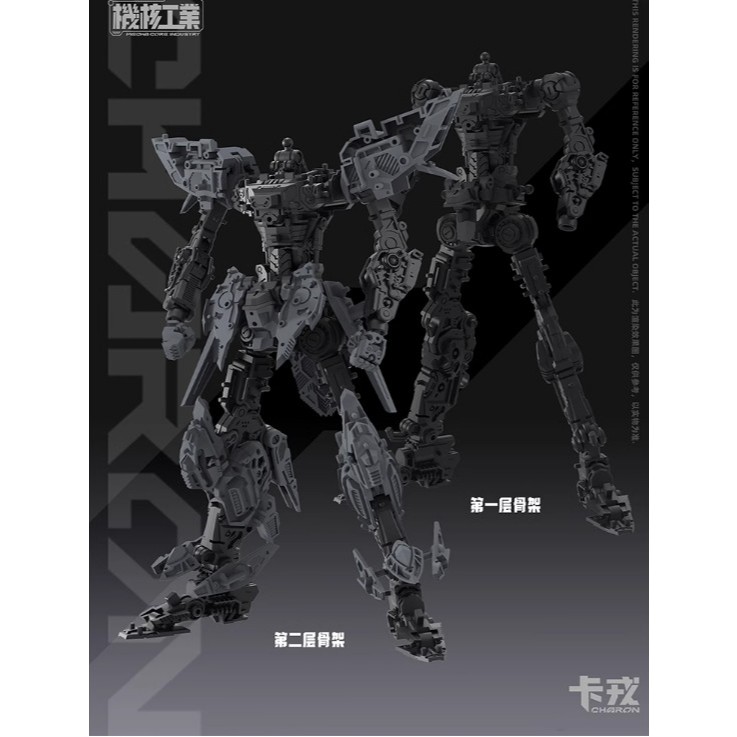 [Quý 2 có hàng] Mô Hình Lắp Ráp Mecha Core Industry 1/100 MG Charon ...