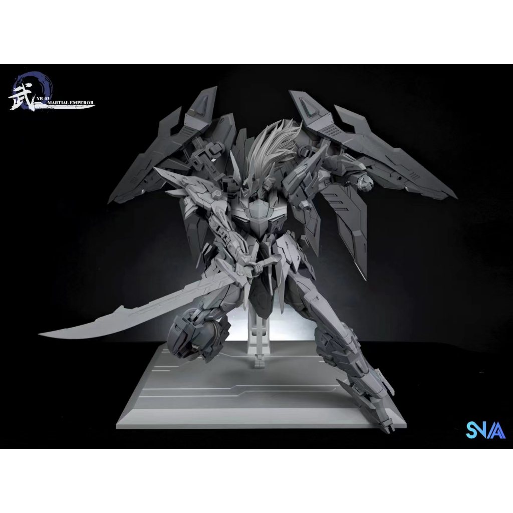 Mô Hình Lắp Ráp SNAA 1/100 MARTIAL EMPEROR YR-03 Plastic Model Kits