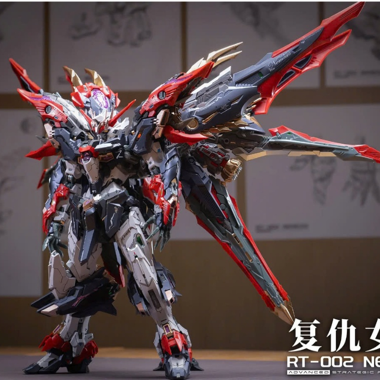 Mô Hình Lắp Ráp 1/100 NEMESIS RT-002 Infinite Dimension (tặng kèm base + decal nước)