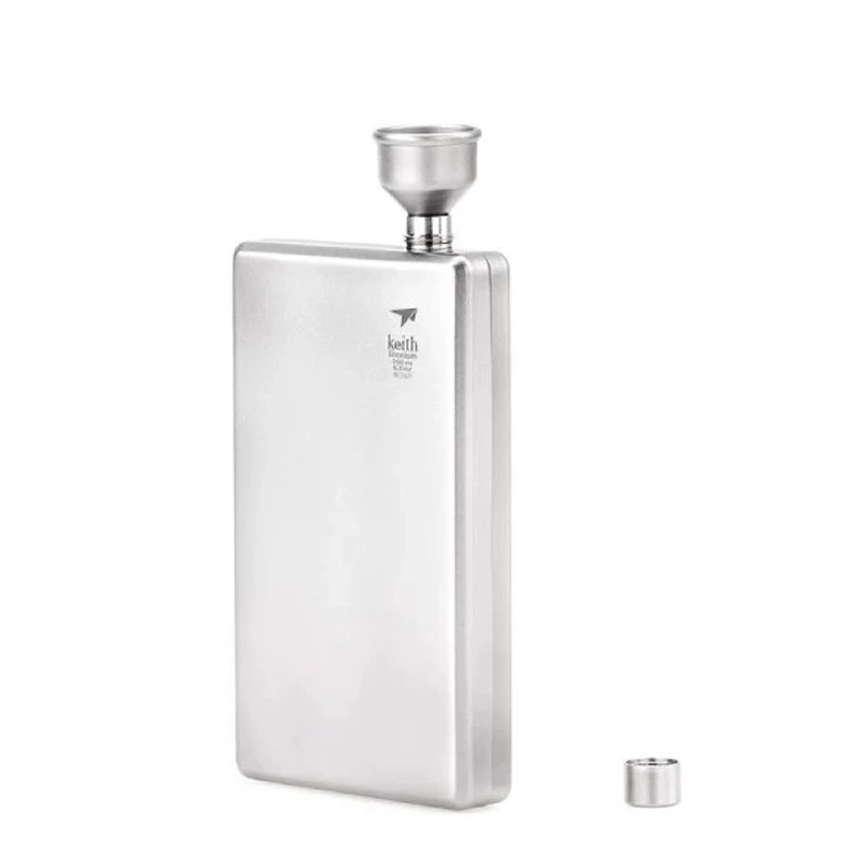 Bình Rượu Keith Titanium Flask 120ml | Công Ty TNHH ProCamping