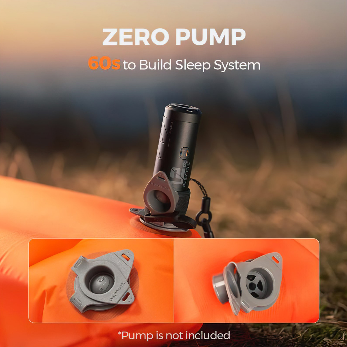 Đệm ngủ siêu nhẹ Flextail ZERO MATTRESS R05 - 5.6 R-value Ultralight ...