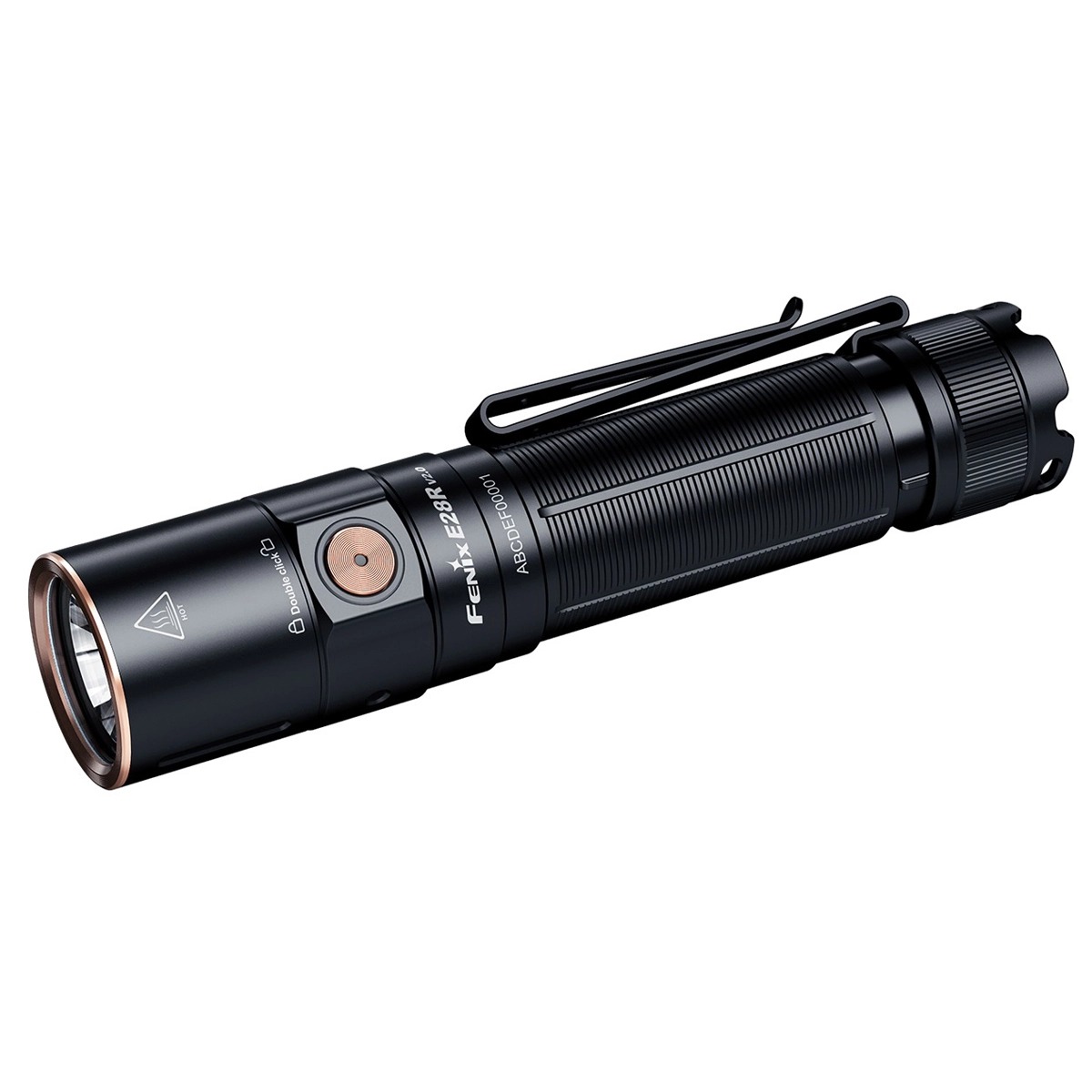 Đèn pin cắm trại FENIX E28R V2.0 nhỏ gọn sáng 1700 lumen chiếu xa 273m sạc USB C pin sạc 18650 ...