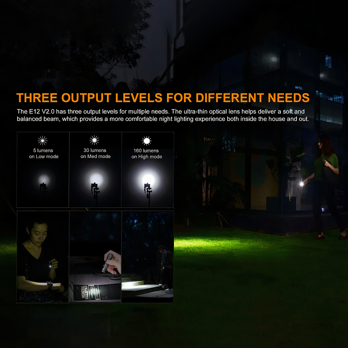 Đèn Pin Mini Cắm Trại FENIX E12 V2.0 Độ Sáng 160 lumens | Công Ty TNHH ...