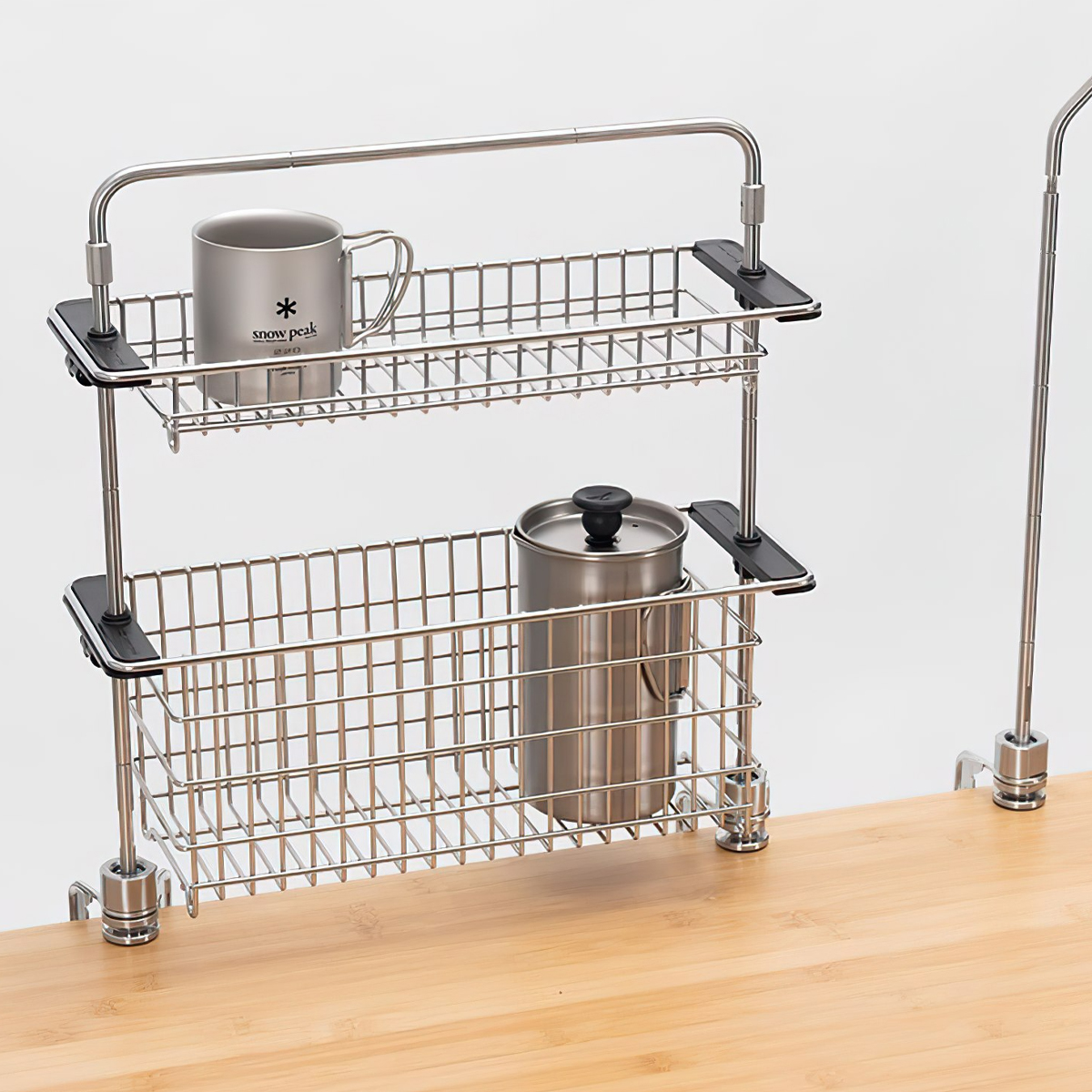 Snowpeak Khay Lưới Đựng Đồ Cắm Trại Du Lịch Kết Hợp Với Các Sản Phẩm Của Mesh Tray Half Unit ...