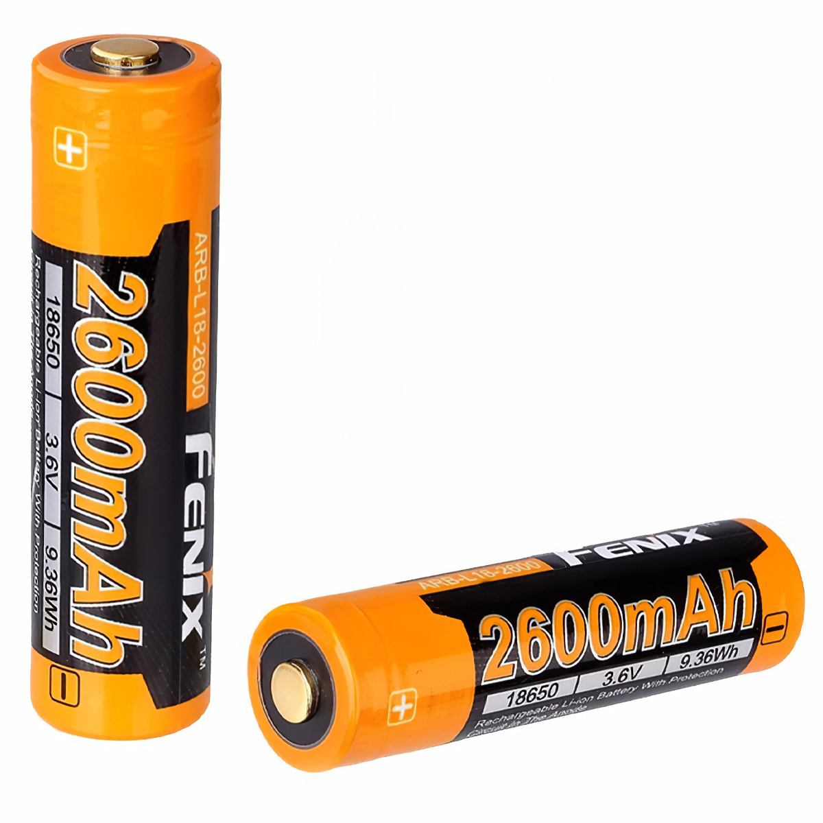 Pin sạc FENIX 18650 dung lượng 2600 mAh ARB-L18-2600 | Công Ty TNHH ...