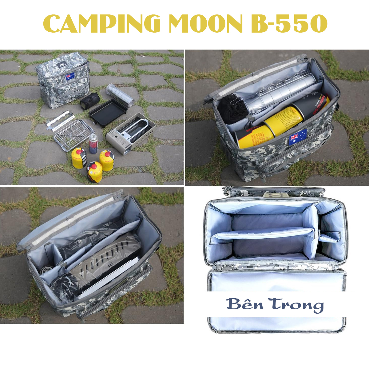 Túi Đựng Đồ Cắm Trại Campingmoon B-550 | Công Ty TNHH ProCamping