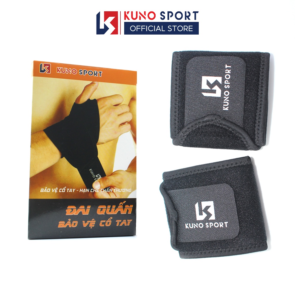 Băng Quấn Bảo Vệ Cổ Tay Tập Gym Chơi Thể Thao KUNO SPORT Số Lượng 1 đôi ...
