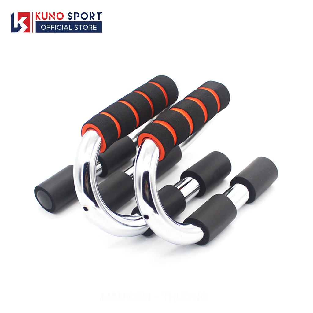 Dụng Cụ Hít Đất Chống Đẩy Cầm Tay KUNO SPORT Đường Kính Khung To 22MM