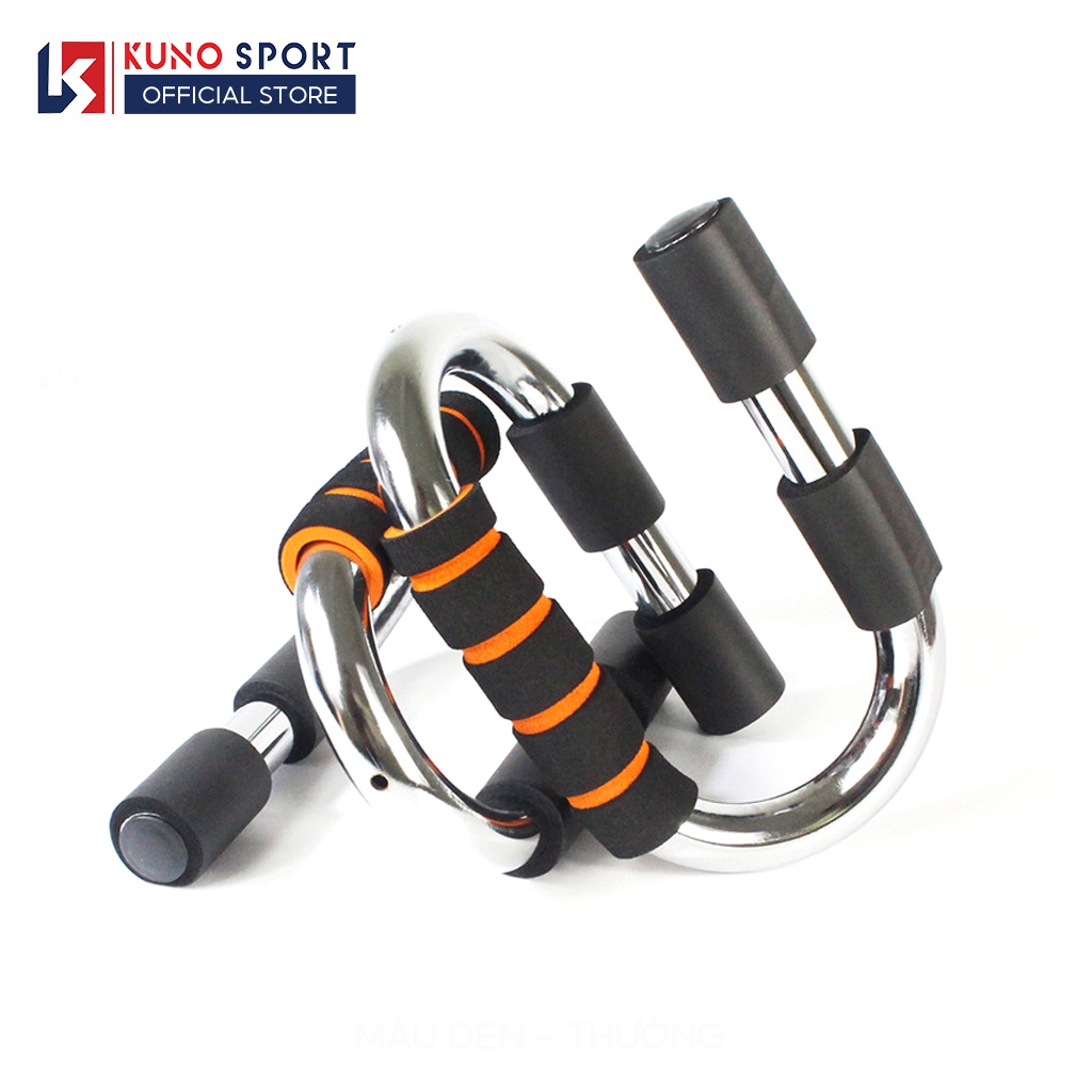 Dụng Cụ Hít Đất Chống Đẩy Cầm Tay KUNO SPORT Đường Kính Khung To 22MM
