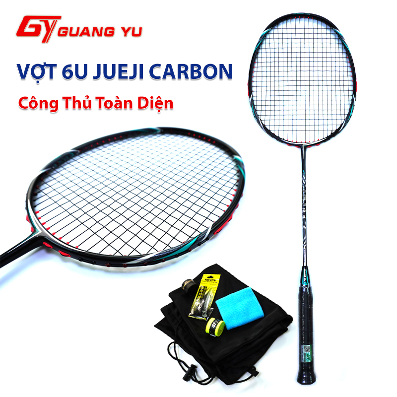 Vợt Cầu Lông Guang Yu 6U JUEJI Khung Full Carbon Vợt Cầu Lông Công Thủ ...