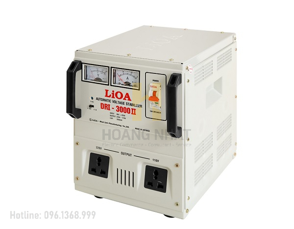 Ổn áp 1P DRI-3000II 3kVA Lioa