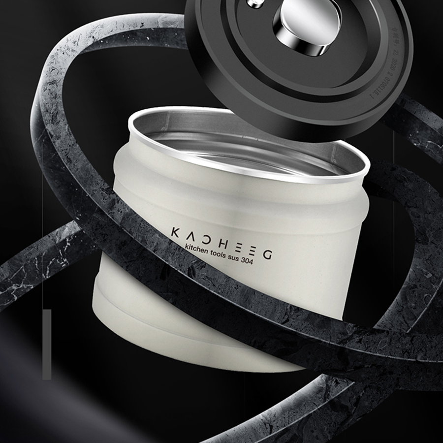 Hộp đựng trà, cà phê, ngũ cốc, đồ khô KACHEEG cao cấp