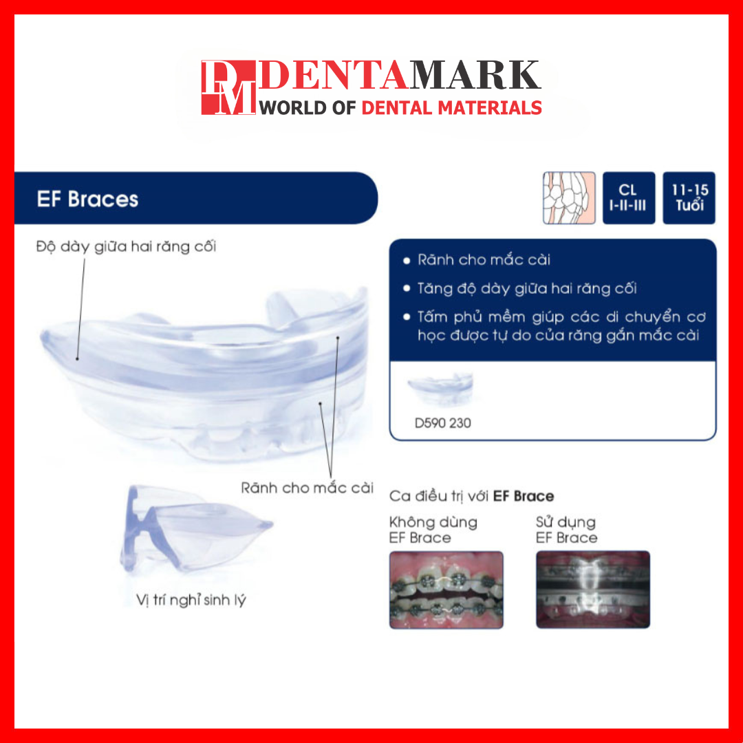 Hàm định hình khớp răng EF Line Orthoplus