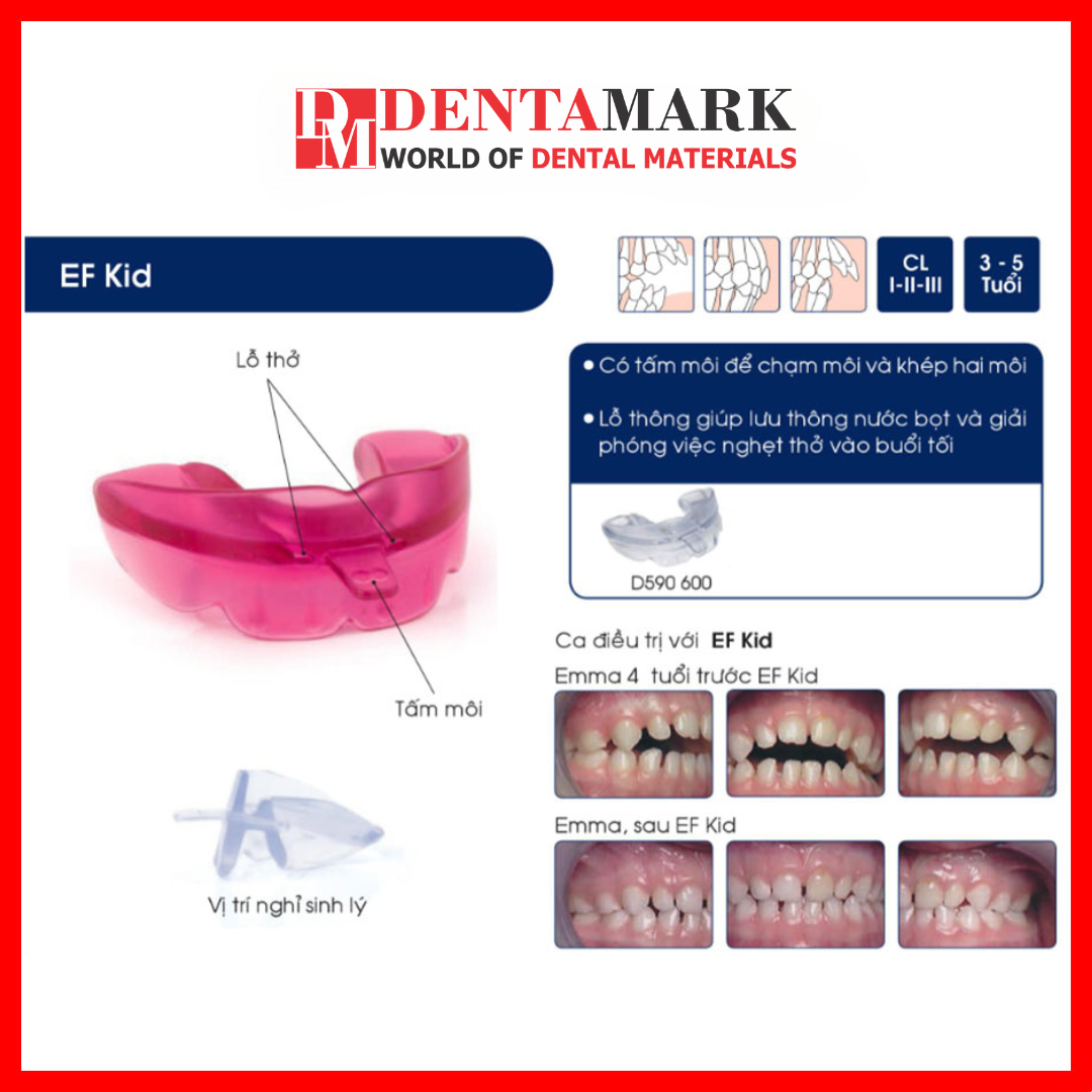 Hàm định hình khớp răng EF Line Orthoplus