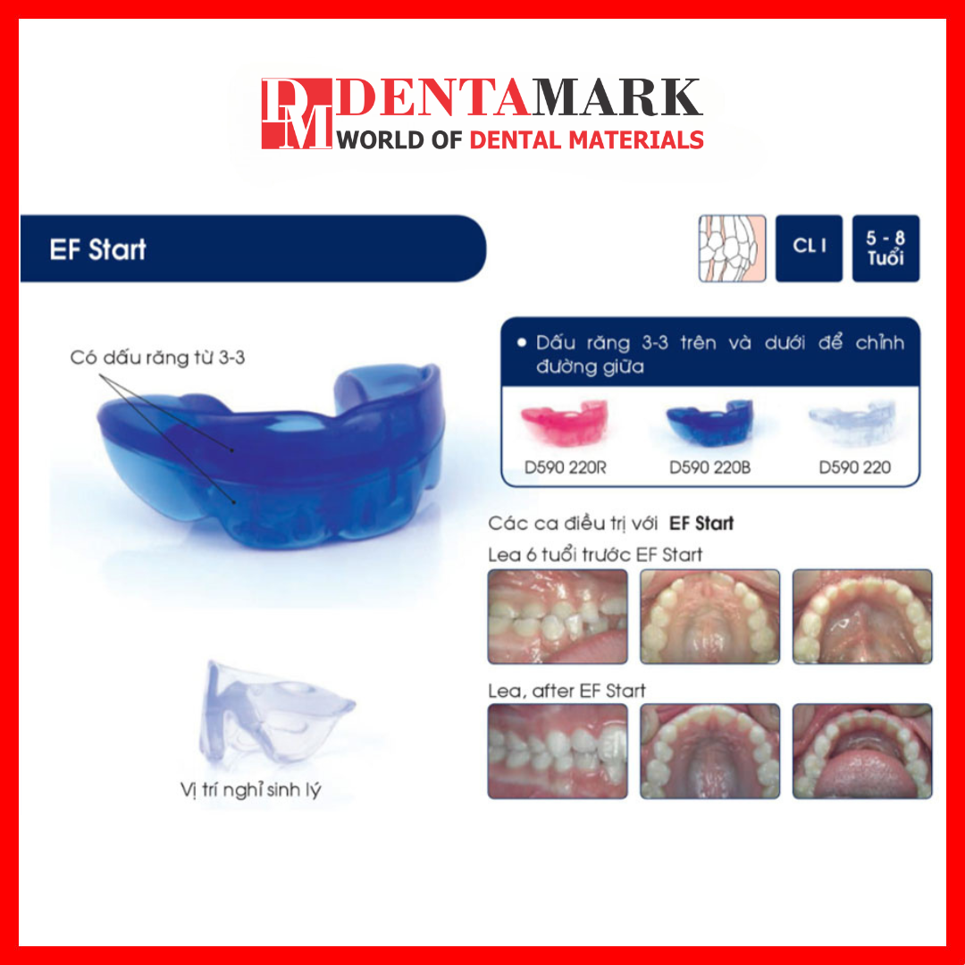 Hàm định hình khớp răng EF Line Orthoplus