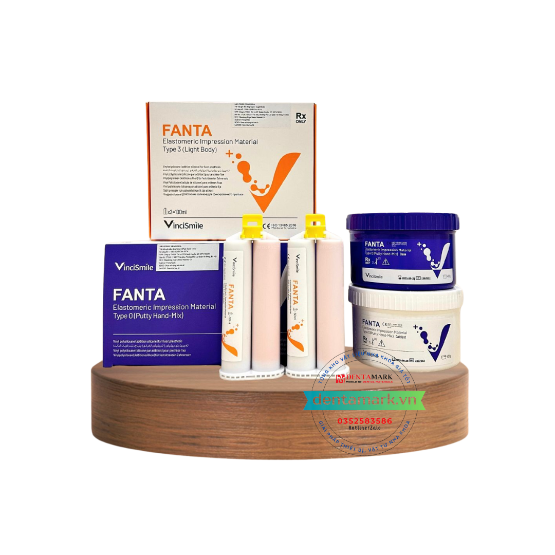 Cao su Silicon đặc Fanta Dùng tay Hộp 2 Hũ x 400g