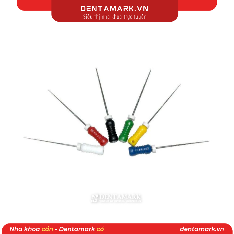 Mũi Trâm K-Flex Files Sybron Endo (Hộp 6 cây)
