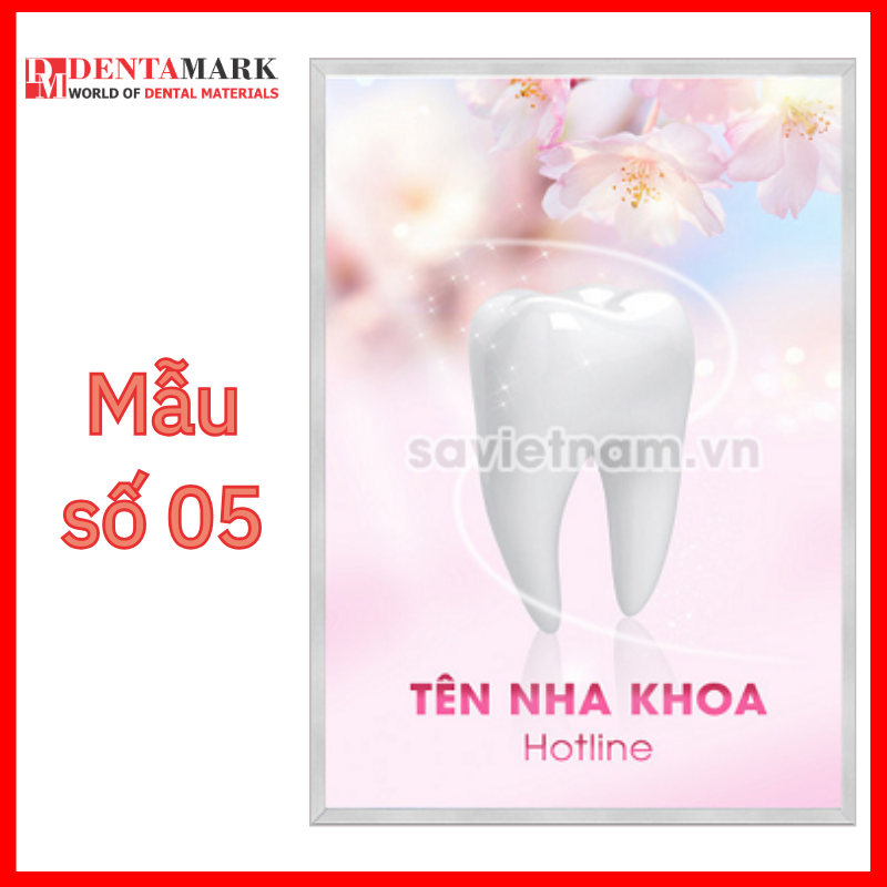 Tranh nha khoa đẹp 3D hình răng