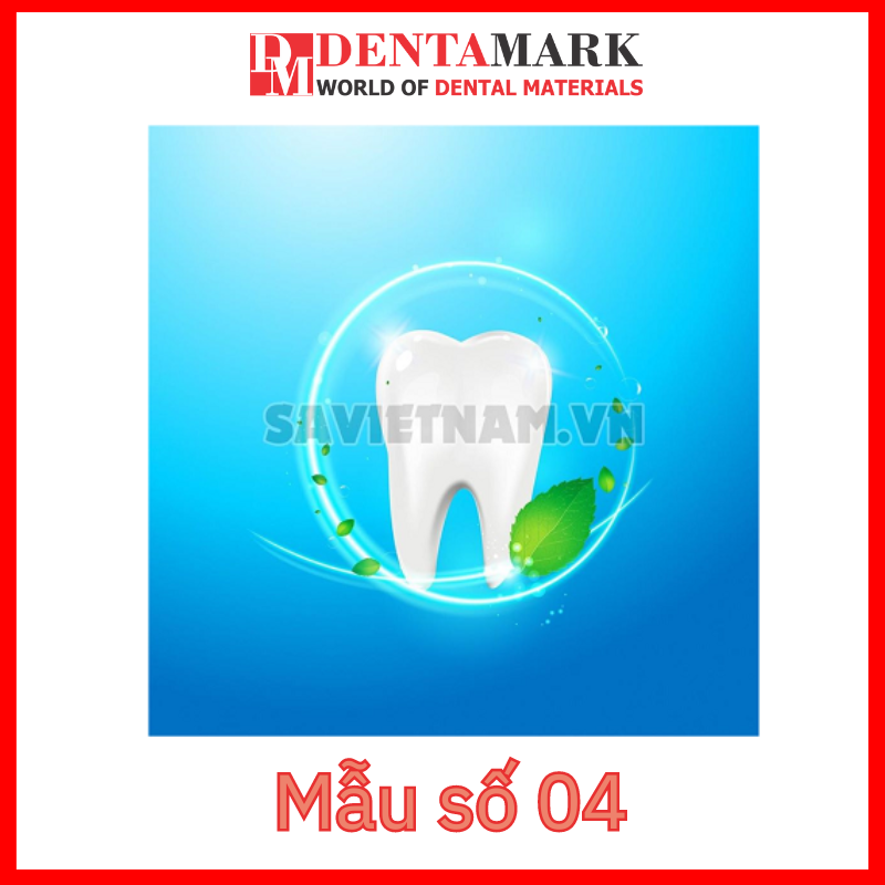 Tranh nha khoa hình răng đẹp trang trí phòng khám