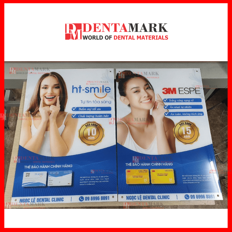 Tranh nha khoa Poster quảng cáo răng sứ cao cấp Cercon HT