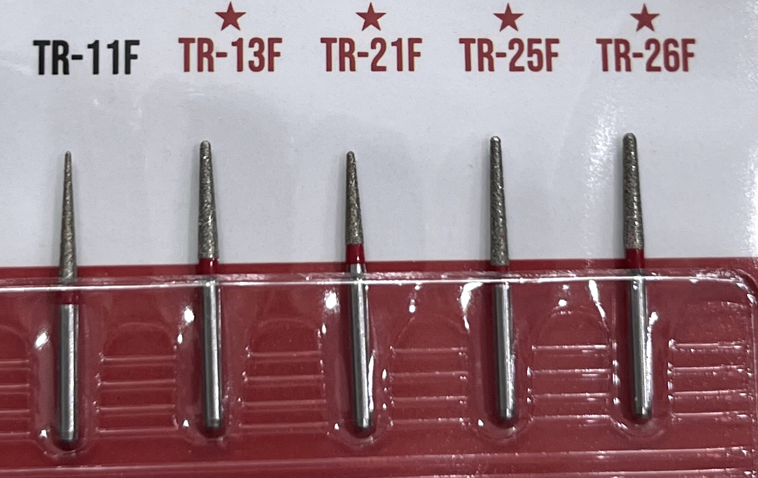 Mũi khoan MANI TR đỏ ( vỉ 5 Cái )