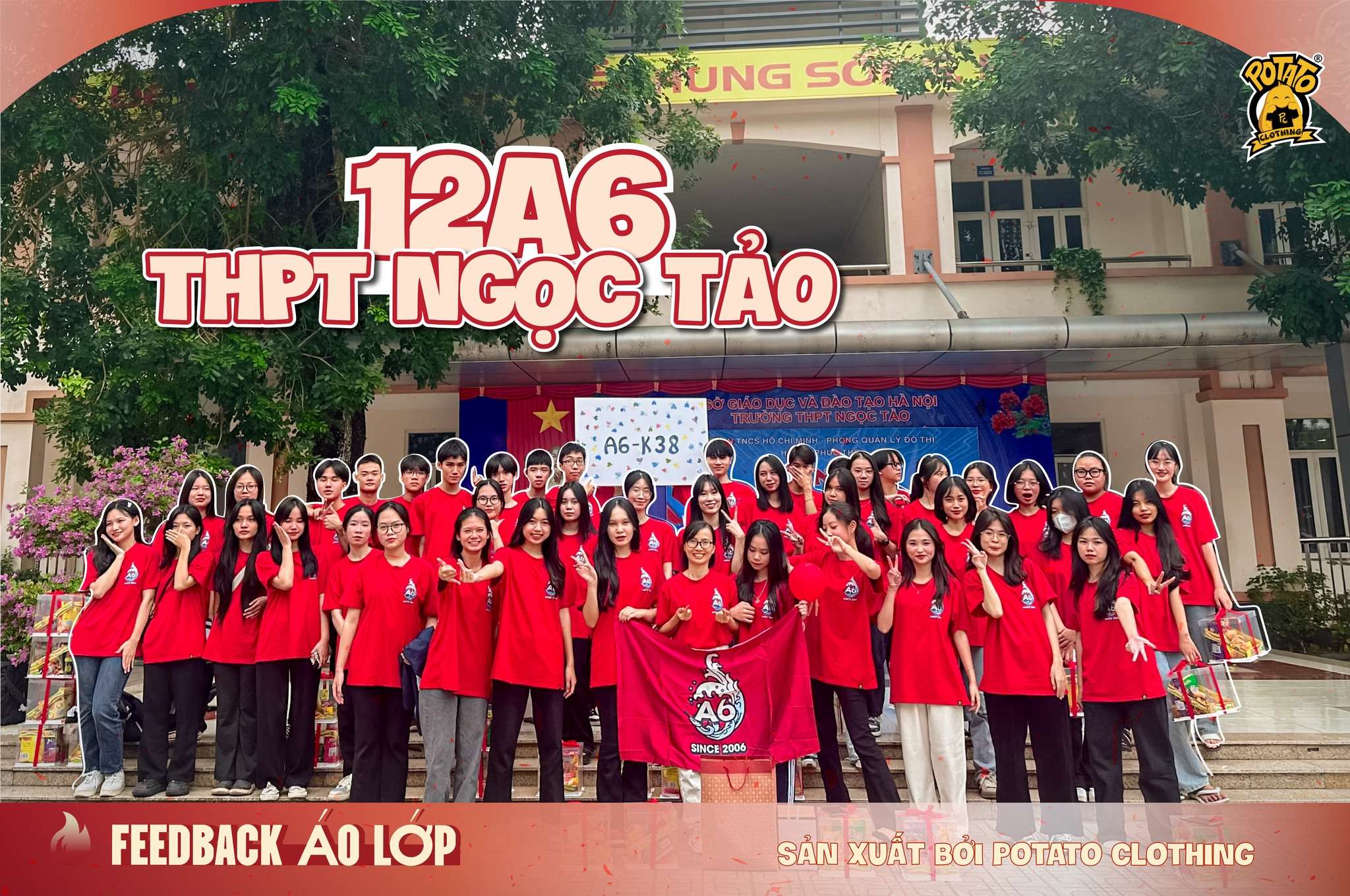 Áo lớp 12A6 - Ngọc Tảo