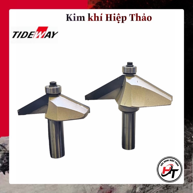 Mũi phay gỗ vát cạnh 30 độ có bi mũi soi vát mép 60 độ Tideway 0202 VAT ...