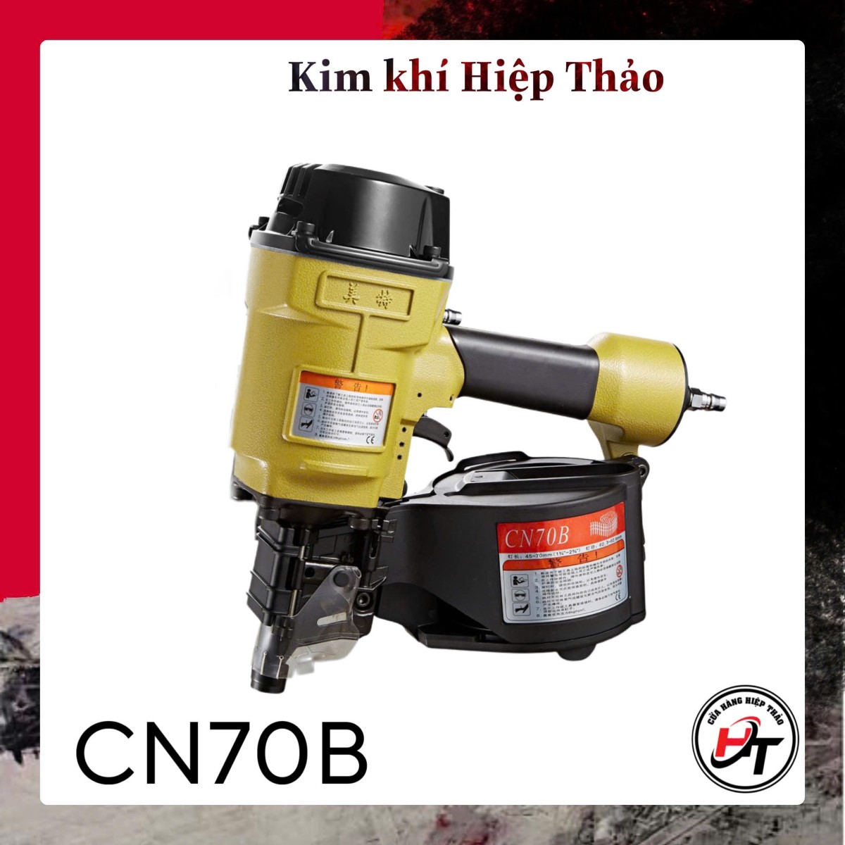 Máy bắn đinh cuộn pallet xoắn súng CN70 Meite chính hãng SBD-CN70-MT Kim khí Hiệp Thảo