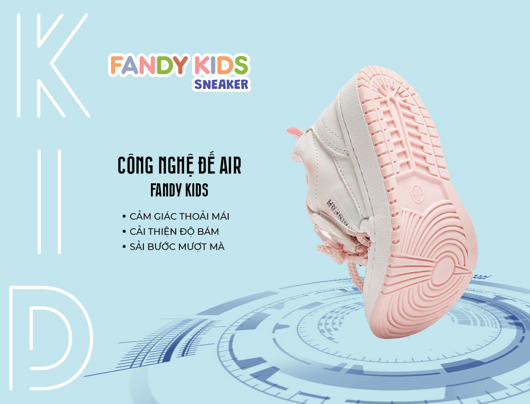 Công nghệ Giày Fandy Kids