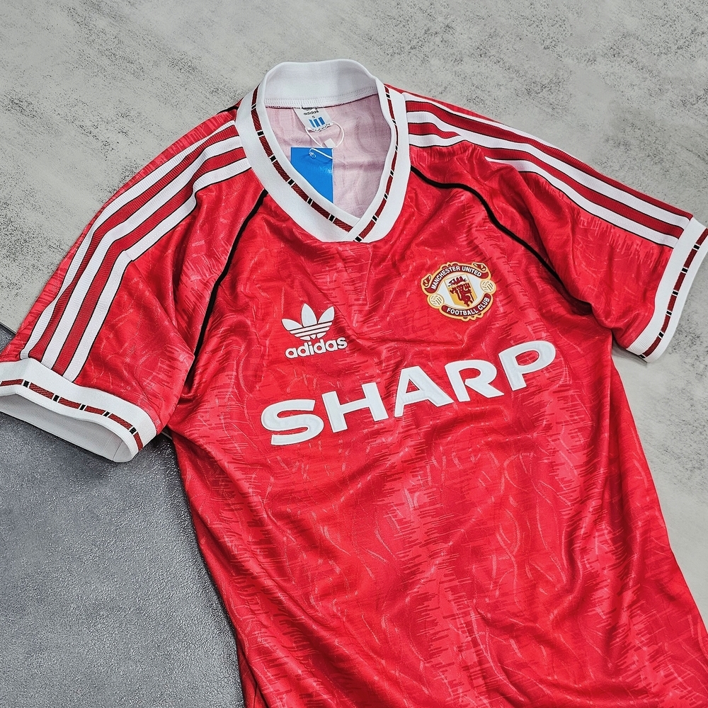 MU Home (1990/1992) Màu đỏ + Cộc tay | Bản CLASSIC [Không có quần] Hang ...