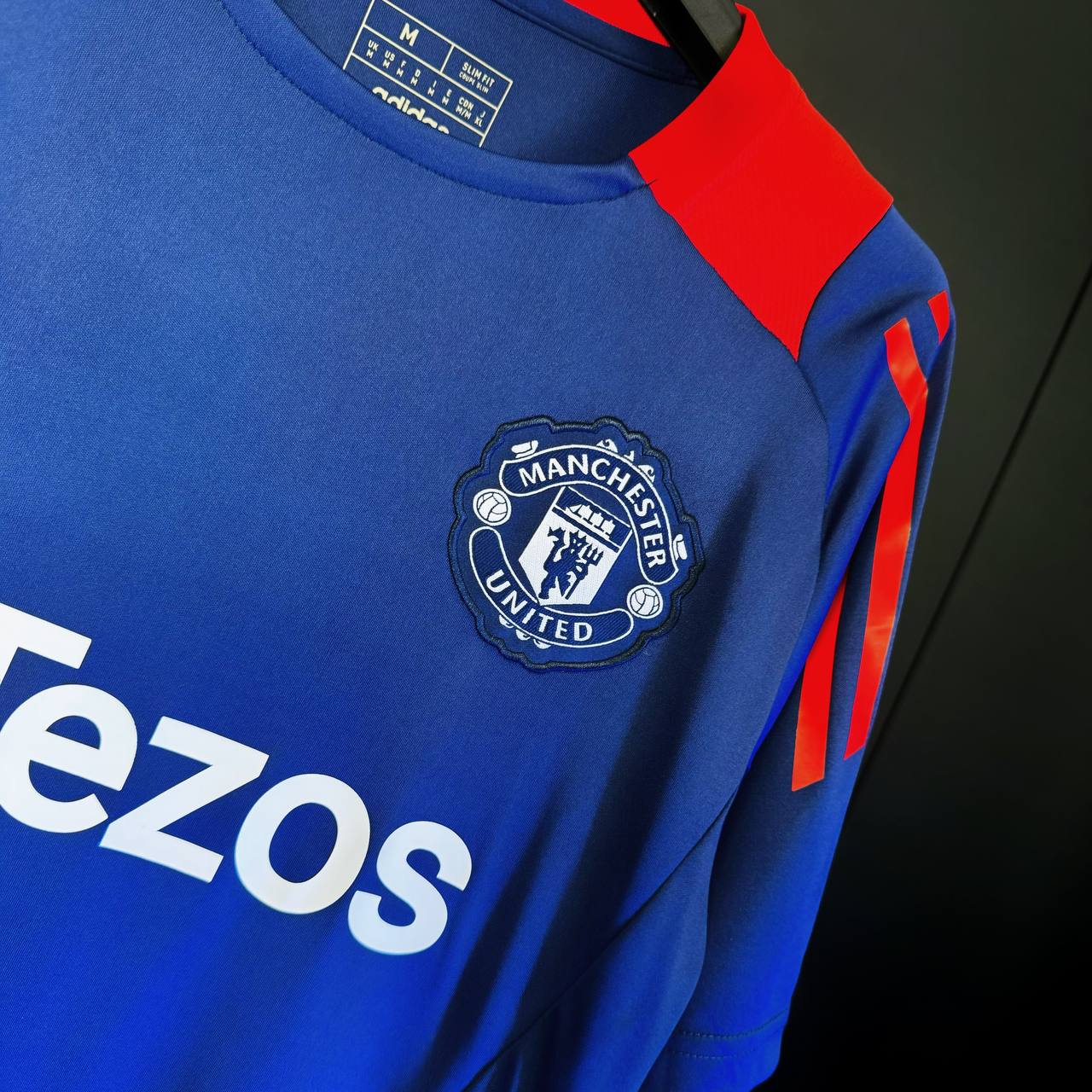 MU Training (2024-2025) Màu Xanh + Cộc tay | Bản PLAYER [Có quần] Hang ...