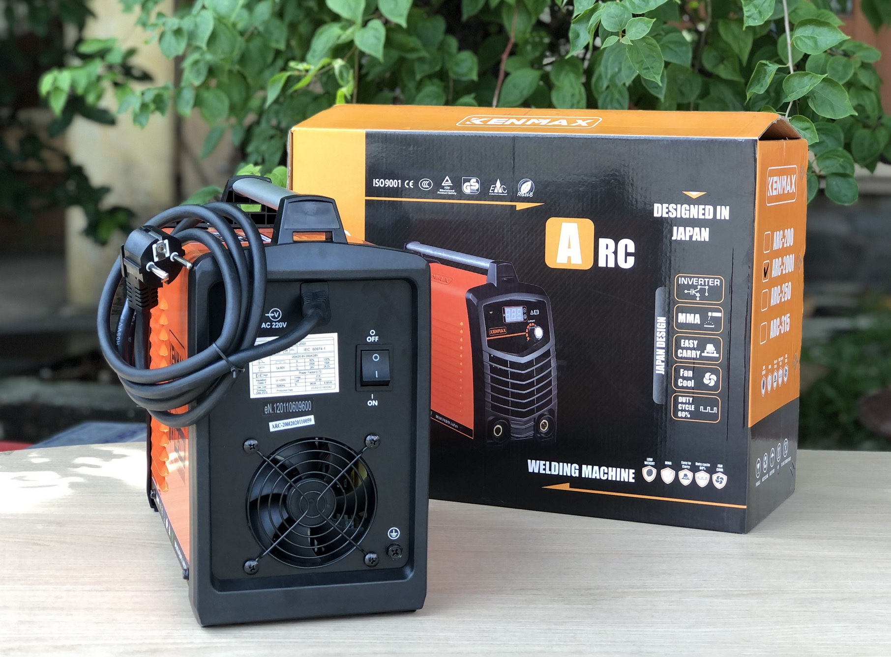 Máy hàn điện tử KENMAX | ARC-200I | TNT VIỆT NAM