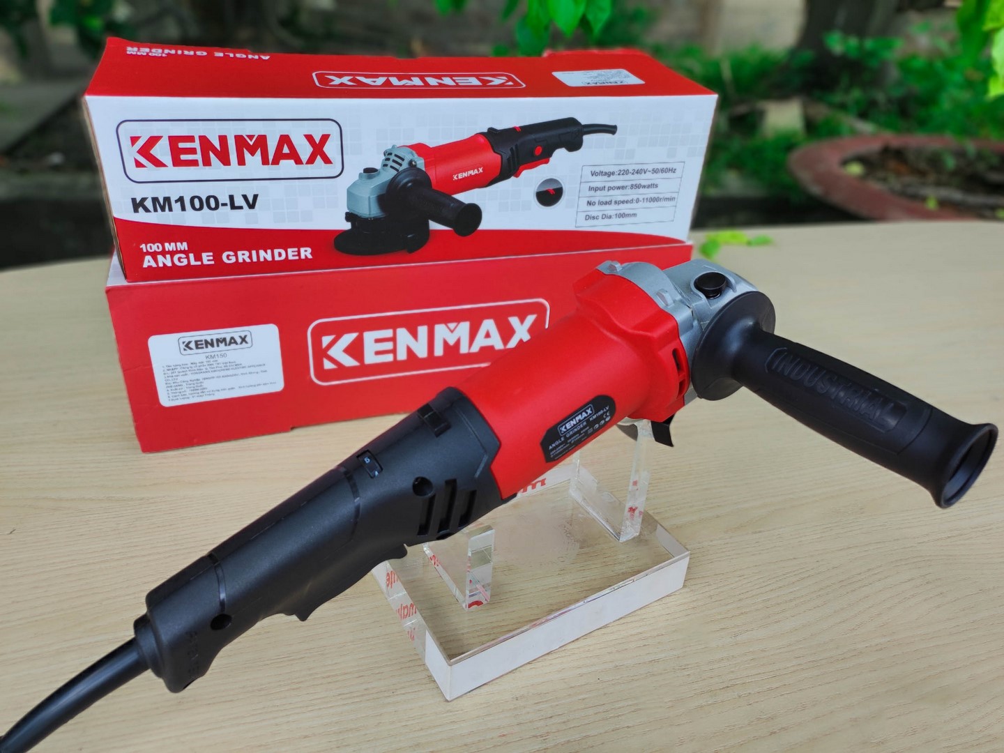 Máy mài góc TAY DÀI CHỈNH TỐC KENMAX | KM100-LV | TNT VIỆT NAM