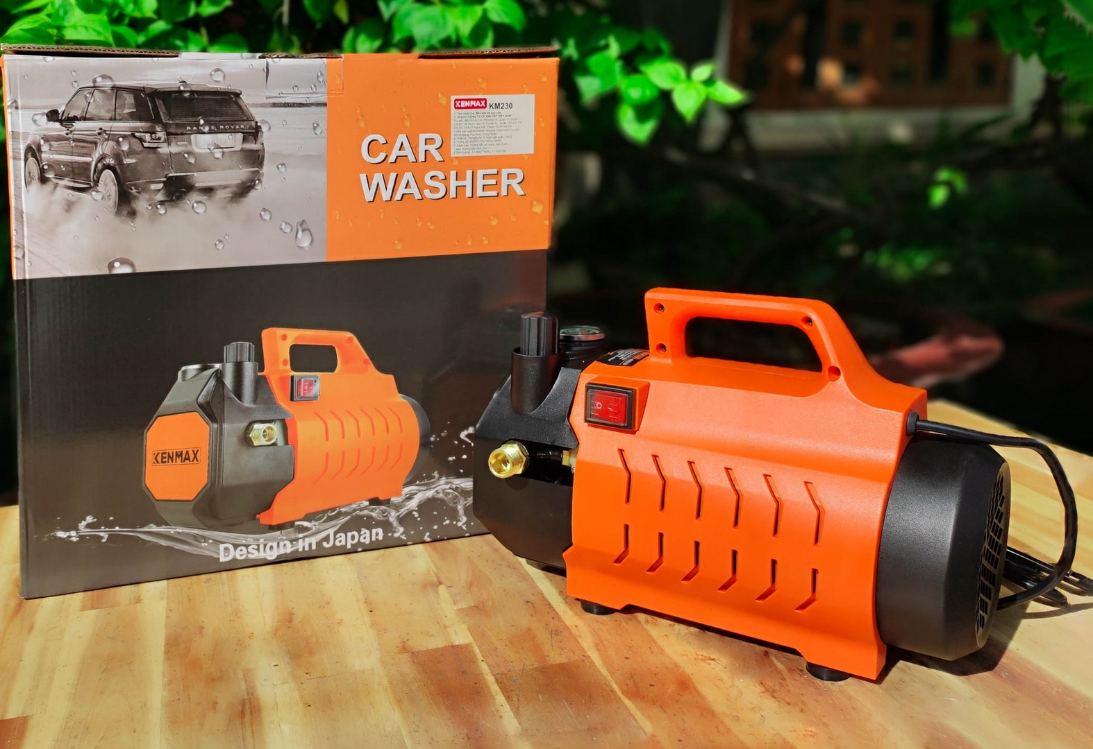 Máy xịt rửa xe cao cấp KENMAX | KM230 | TNT VIỆT NAM