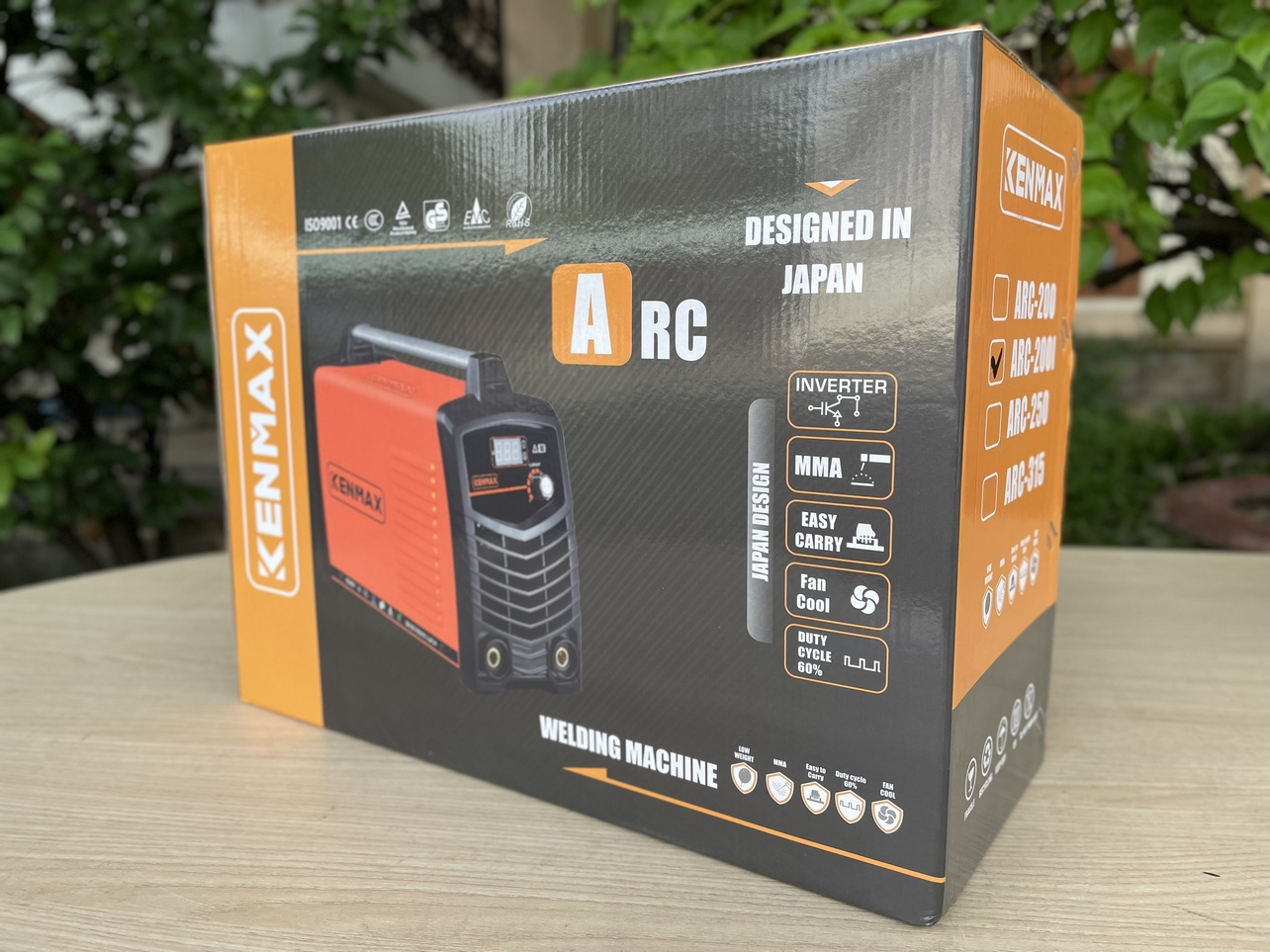 Máy hàn điện tử KENMAX | ARC-200I | TNT VIỆT NAM