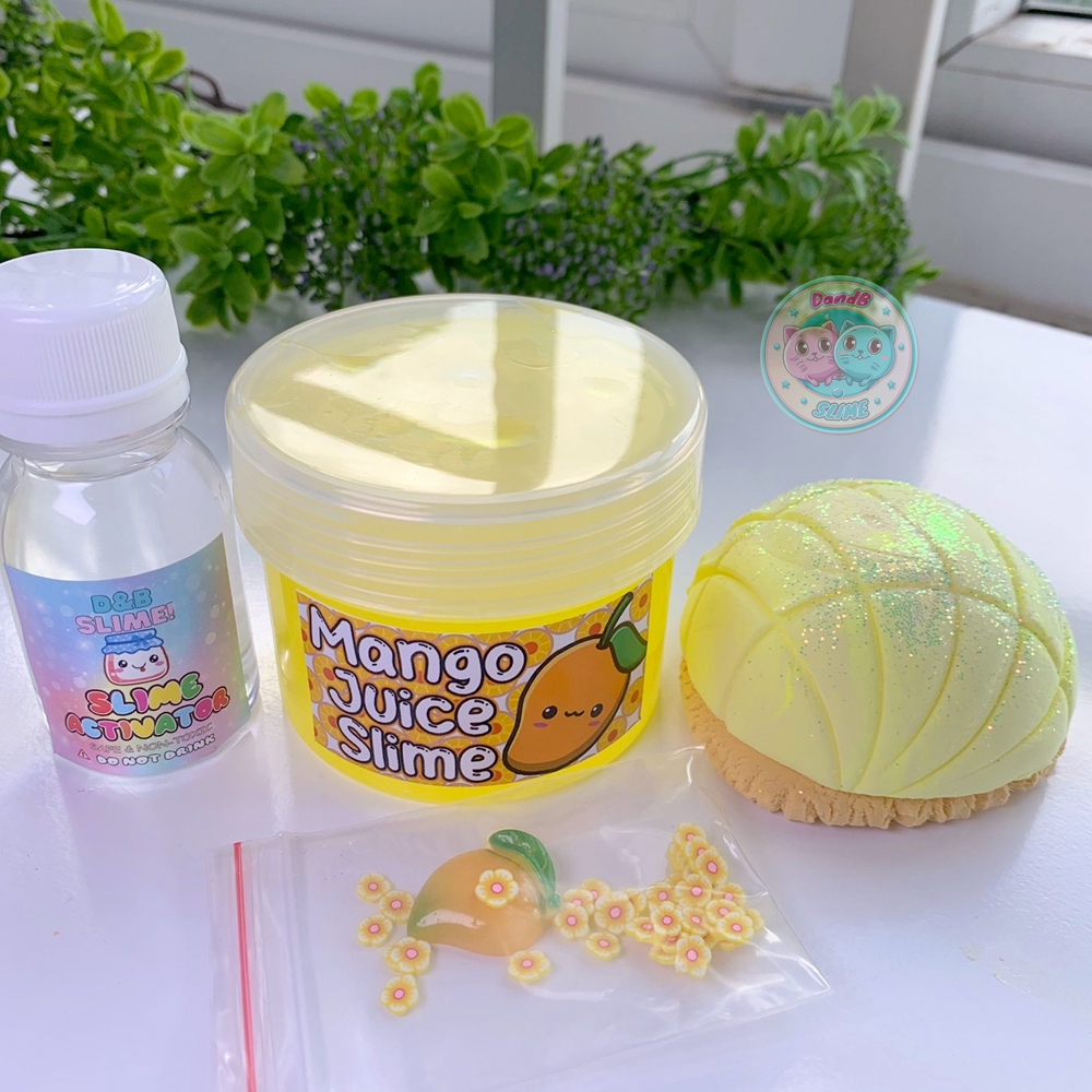 Mango Juice Slime 200ml - Chất Nhờn Ma Quái Kết Hợp Jelly/Đất Sét/Cốm ...