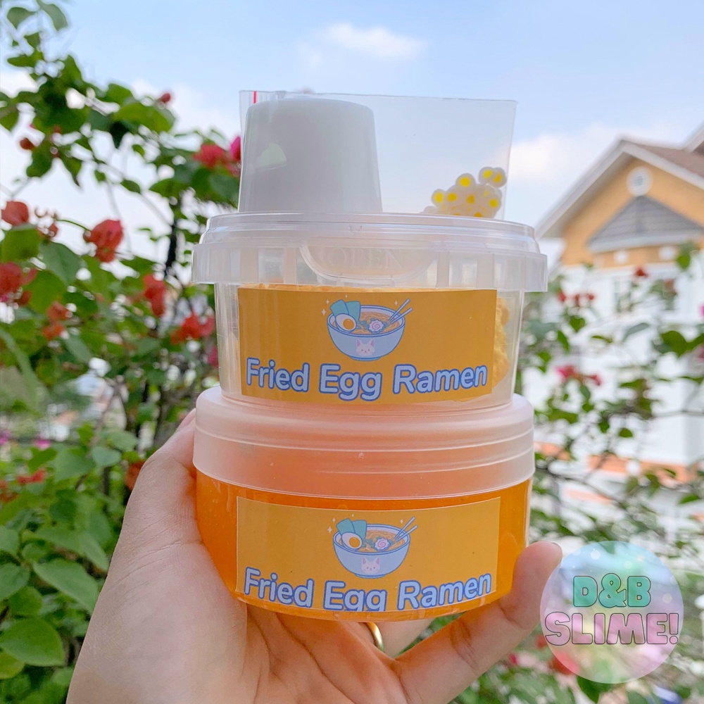 RAMEN SLIME(Jelly Slime) DIY Slime Hình Mì Gói Bằng Đất Sét và Cốm Hình ...