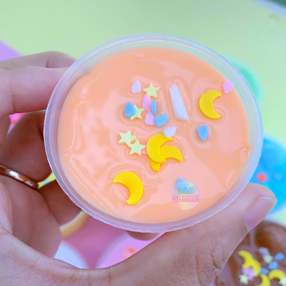 Basic Slime Hũ Bánh Flan 70ml - ĐƯỢC CHỌN MÀU CÓ KÈM CHARM