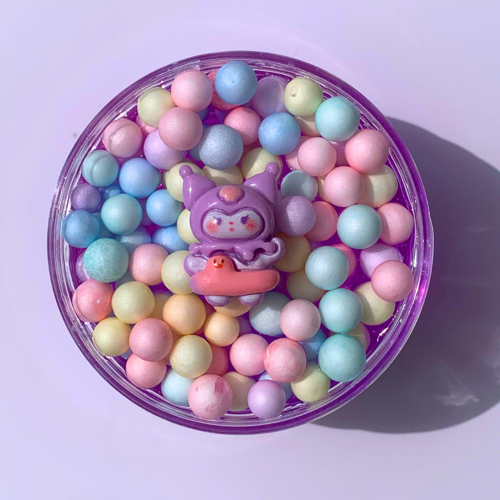 Kuromi Vô Tri Slime Trong Suốt Màu Tím Có Charm Dễ Thương - Đồ Chơi ...