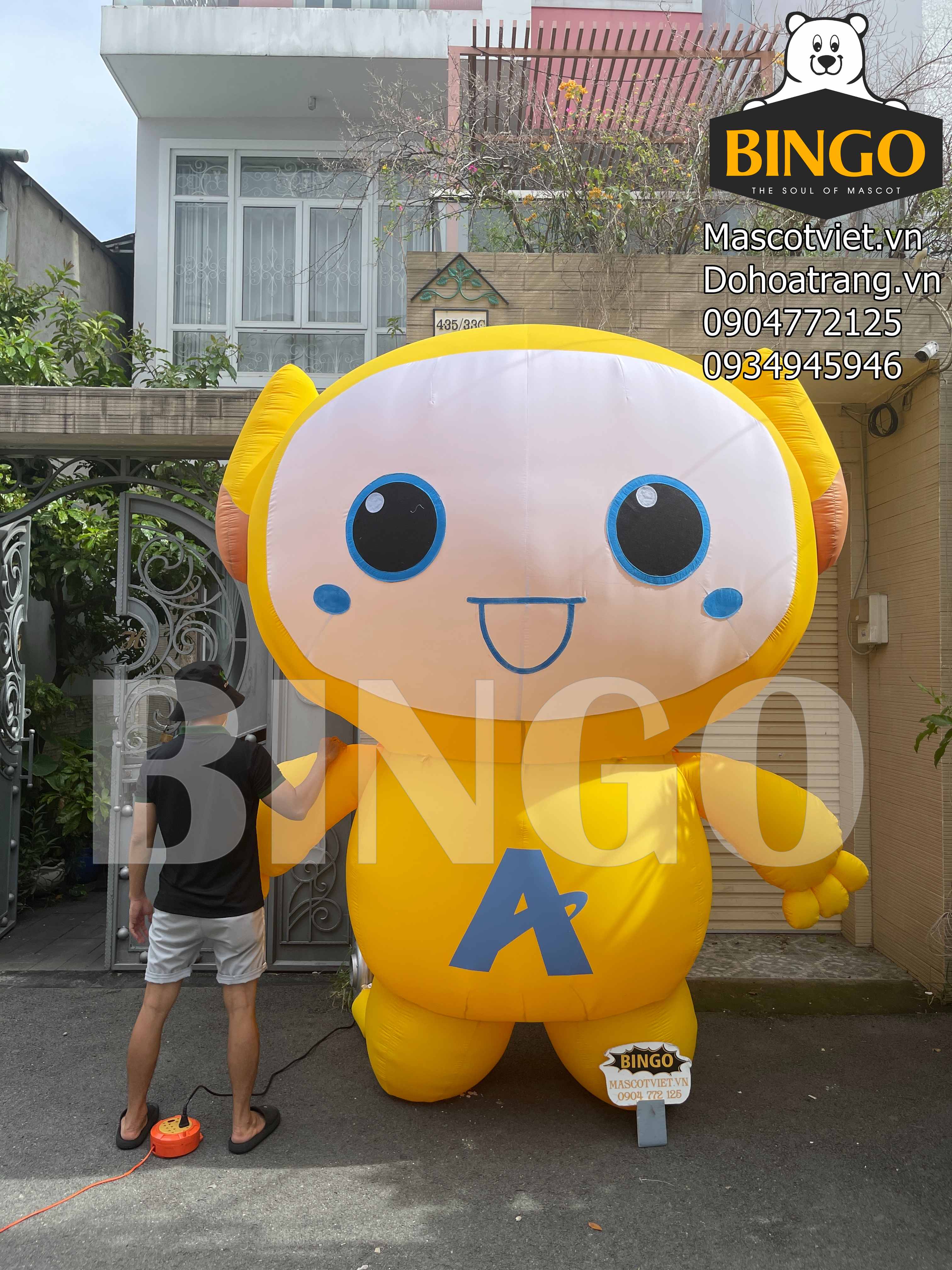 Mô hình hơi trưng bày robot Apollo MÔ HÌNH BƠM HƠI BINGO