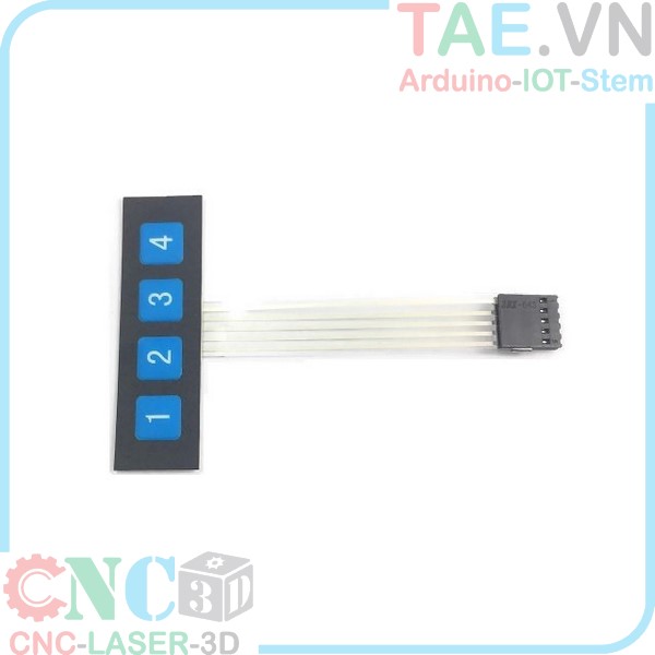 Keypad Matrix 4x1 - Bàn phím ma trân MKZ - Maker Zone